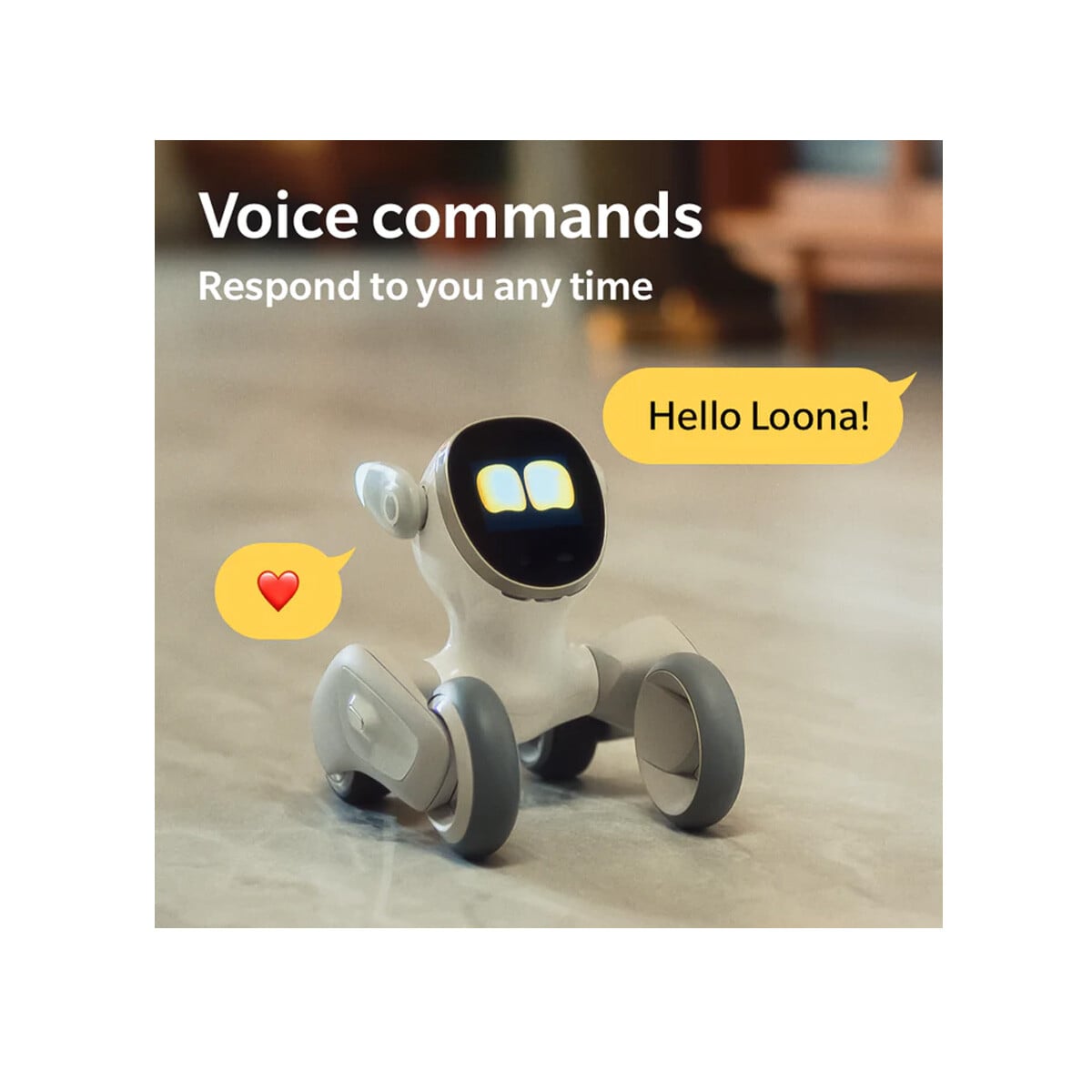 Buy Loona KI Robot Premium Bundle Petbot with charging dock